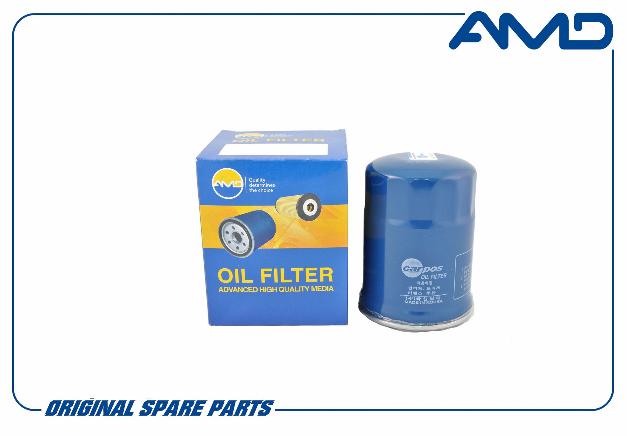 Фильтр масляный 26310-27200 AMD. FL17 для HYUNDAI Santa Fe Tagaz 2,0 CRDi Tucson JM 2,0 CRDi KIA Sportage JE 2,0 CRDi