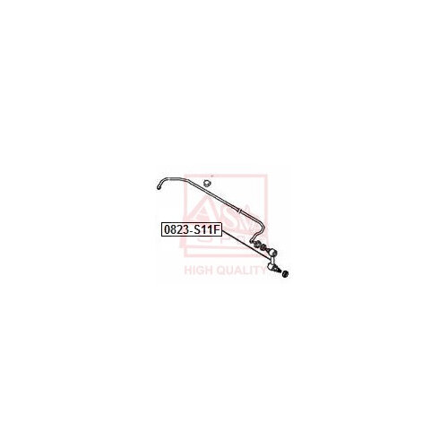 Стойка стабилизатора передняя для автомобиля Subaru, ASVA 0823-S11F (1 шт.)