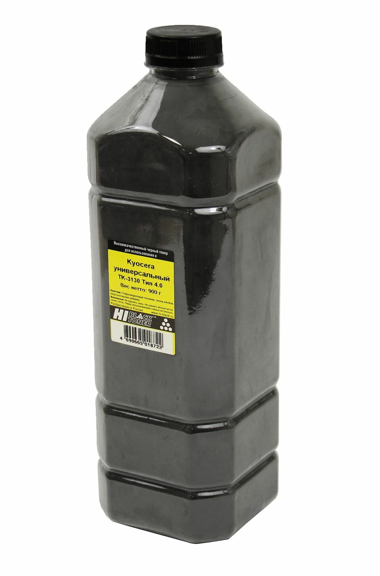 Тонер TK-3130 для Kyocera Mita FS-2100/4200/4300DN, Hi-Black Тип 4.0, 900г, канистра