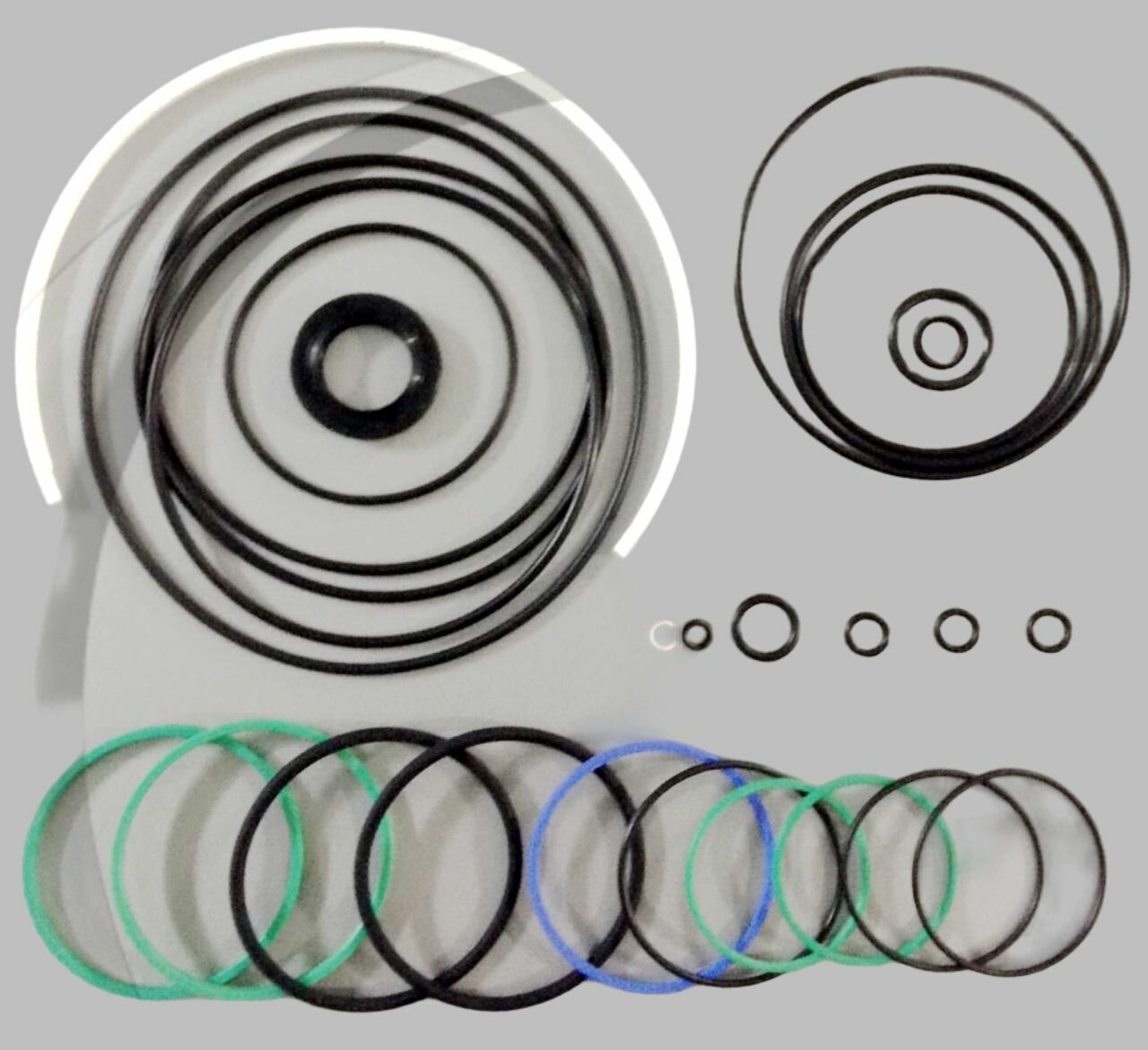 Ремкомплект ГУР а/м КамАЗ 43114 и тд. Шнкф 453461.425; 425-10 №12 (5 упл.(хайтрел) колец)