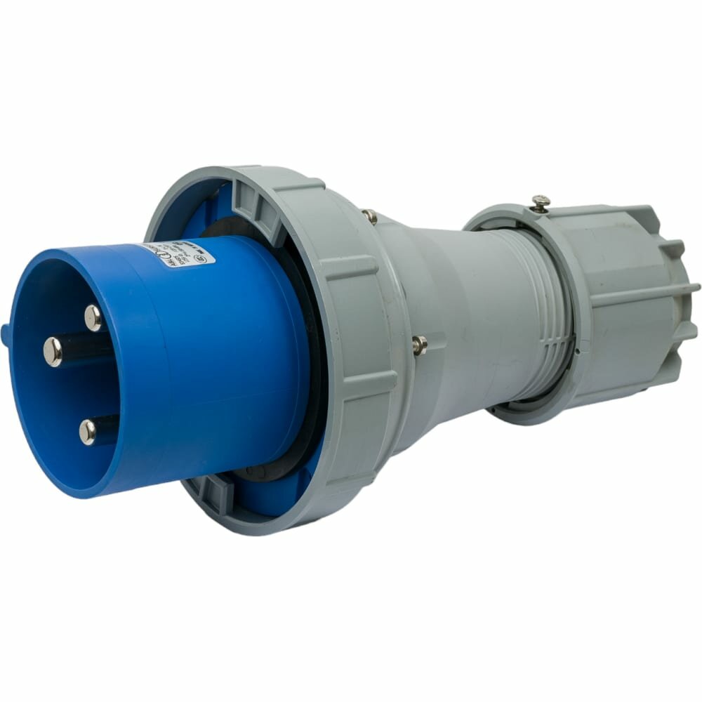 Кабельная вилка ABL 3Р 125А 230V, IP67 S34S25, поликарбонатный корпус с защитой от влаги и пыли, встроенное заземление