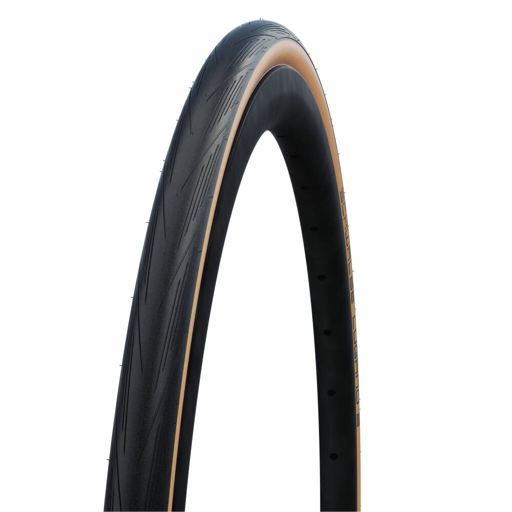 Покрышка шоссейная 700x25(25-622) Schwalbe LUGANO II Classic Skins (бежевая боковина)