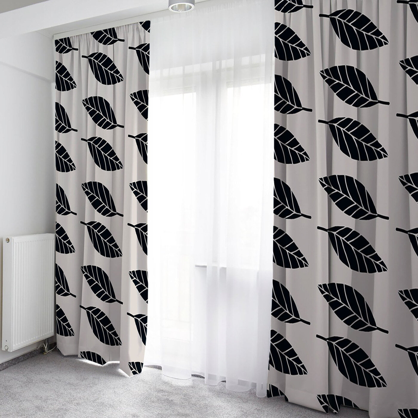 Шторы (фотошторы) из габардина, 290х230 см, Good Room