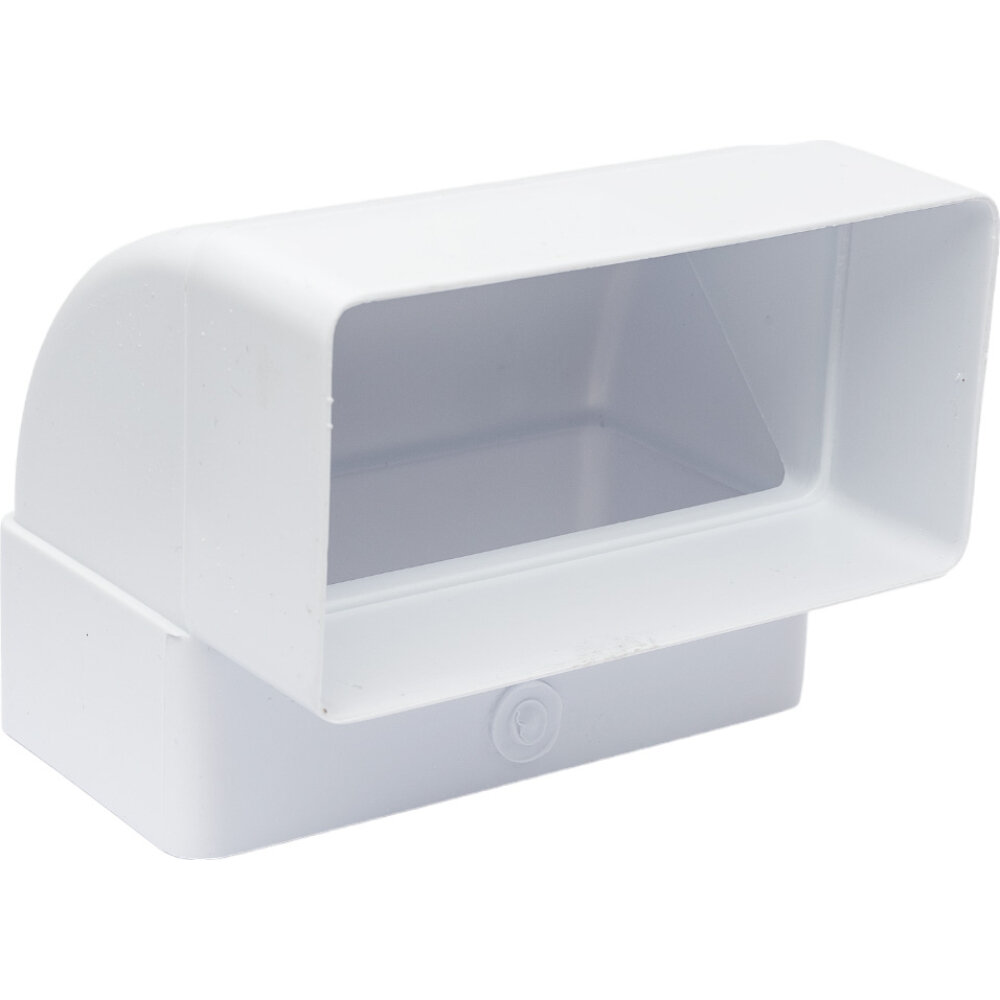 Колено вертикальное 90 градусов для плоских воздуховодов 55х110 мм ORE 4607122242378