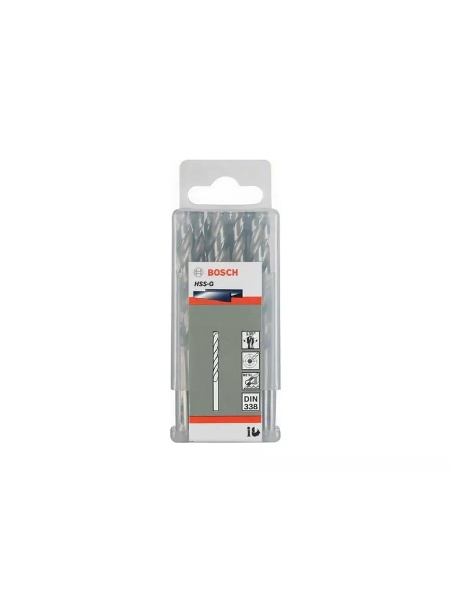 Сверло HSS-G Standardline (5 шт; 10х133 мм; HSS) по металлу