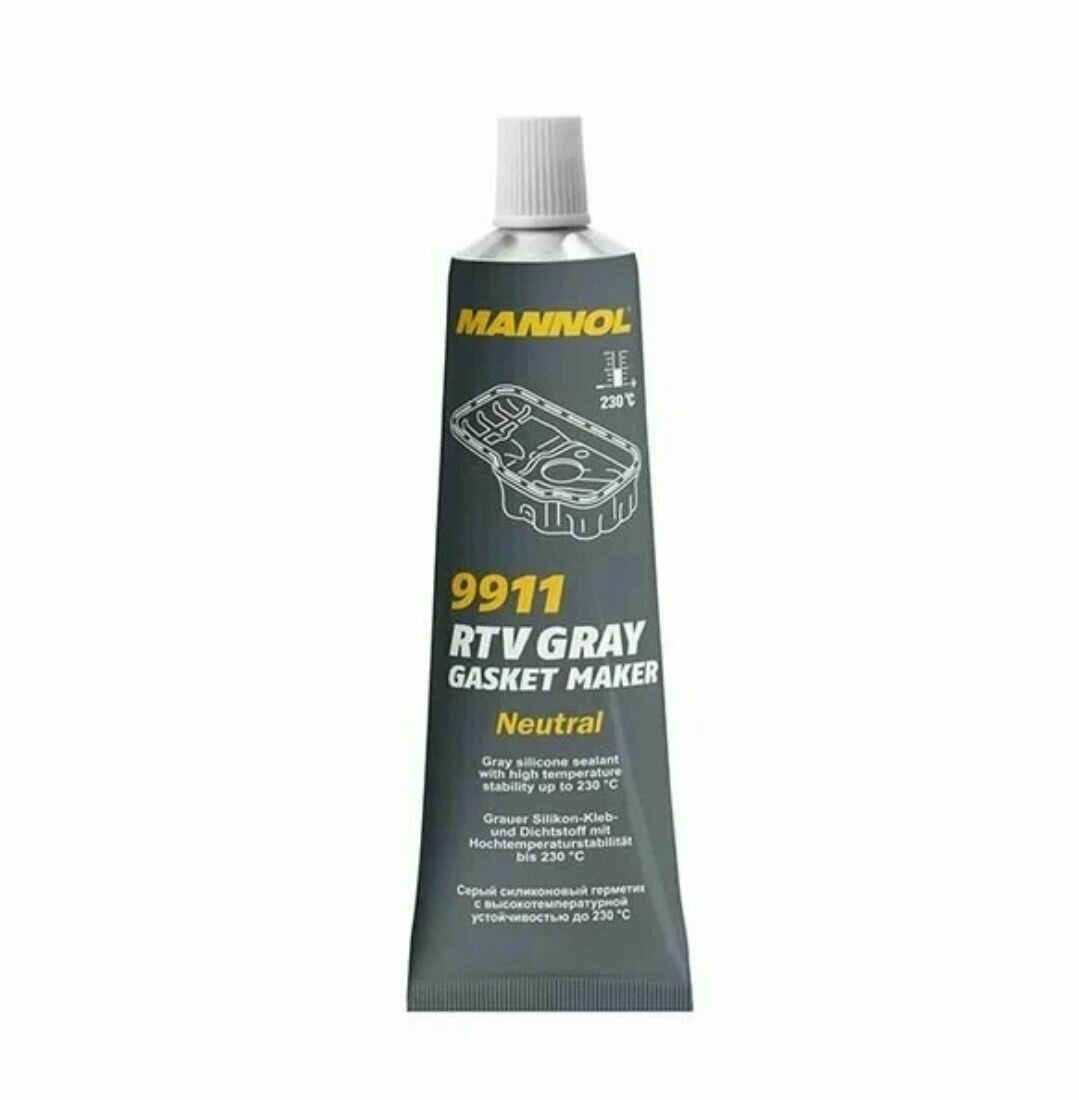 Герметик MANNOL 9911 RTV Gasket Maker Gray Neutral 85 g