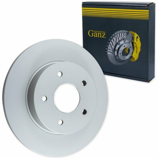 Диск тормозной задний Ganz GIJ06171 для NISSAN Primera P12, 1 шт