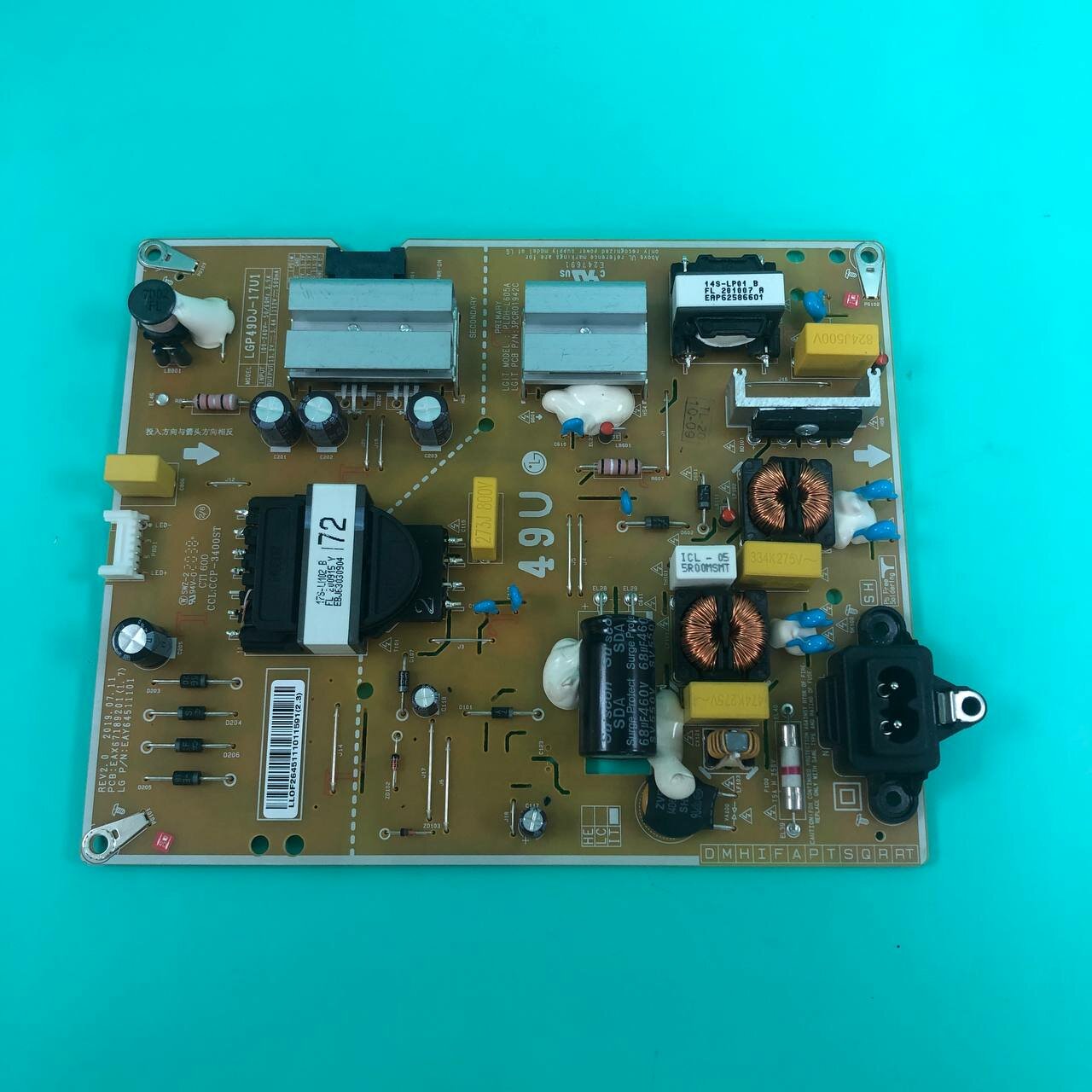 Блок питания EAX67189201 EAY64511101 LGP49DJ-17U1