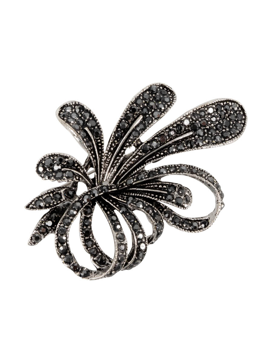 Брошь, стразы