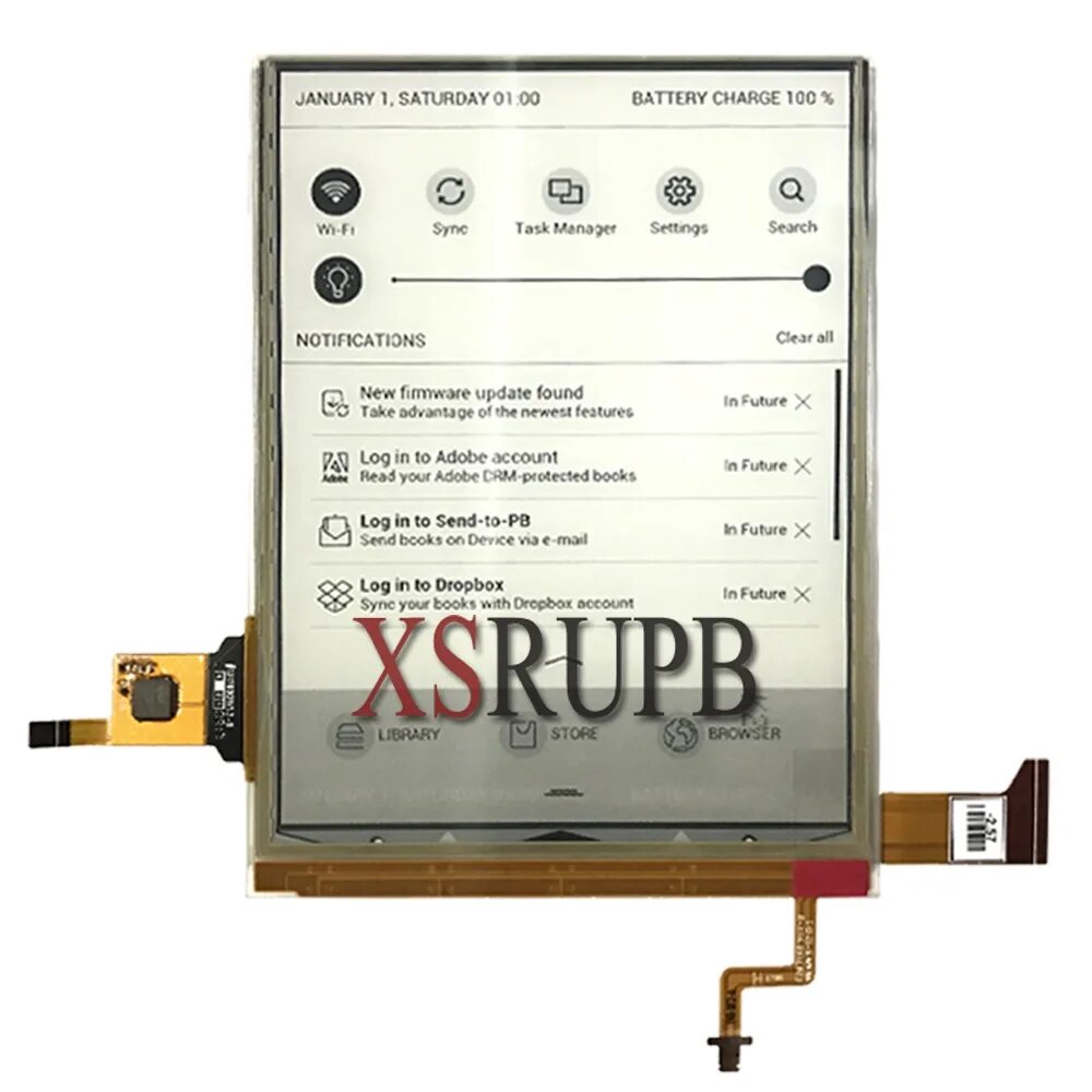 Сенсорный ЖК-дисплей для PocketBook touch Lux 4 LCD ED060XH7