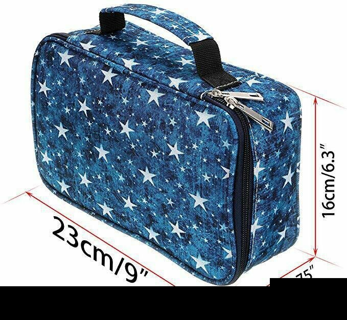 Пенал Spot Amazon, водонепроницаемый, 72 карандаша, синий