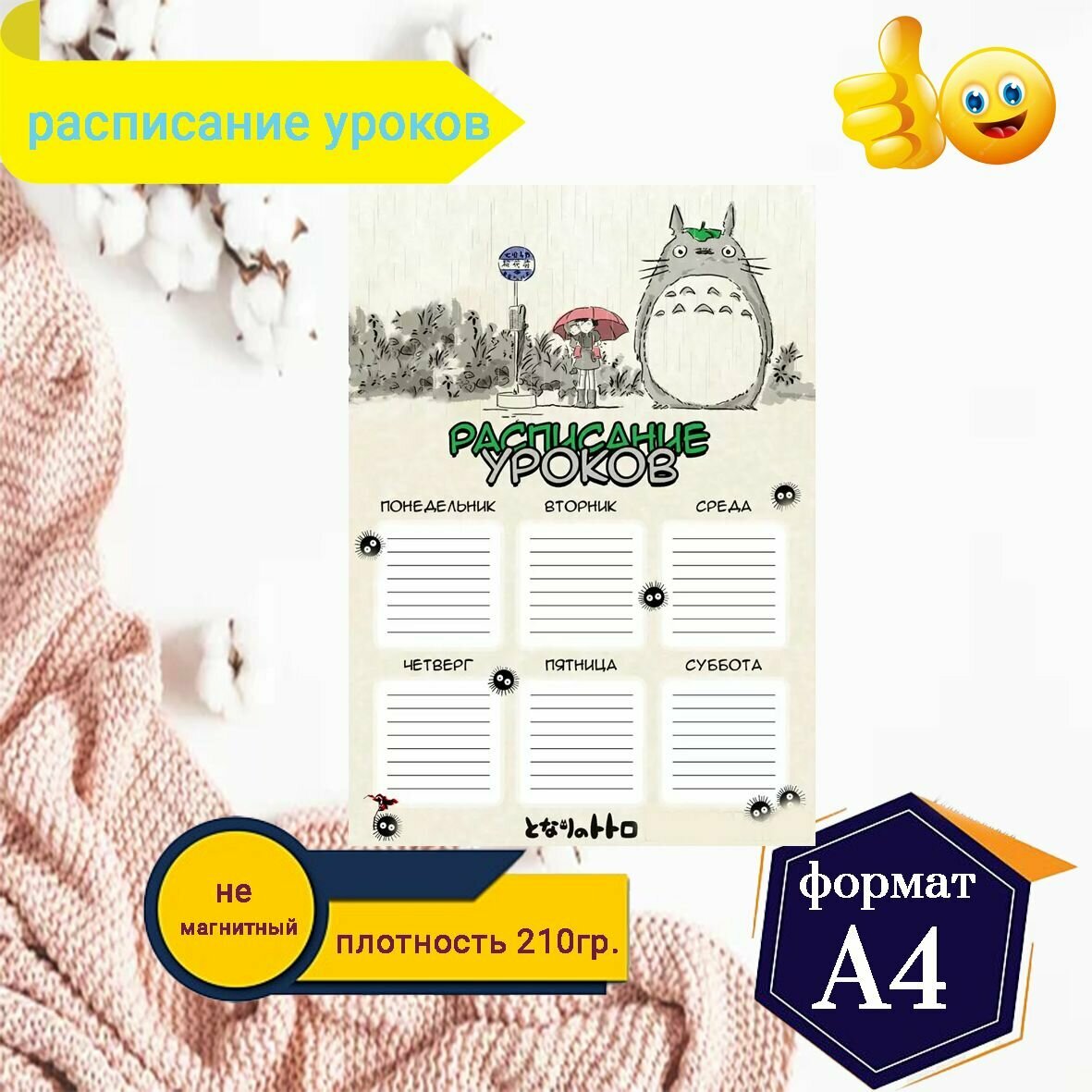 Расписание уроков "Унесенные"