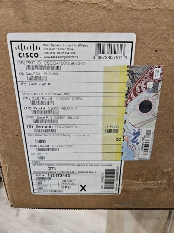 Cisco C9300-48UXM