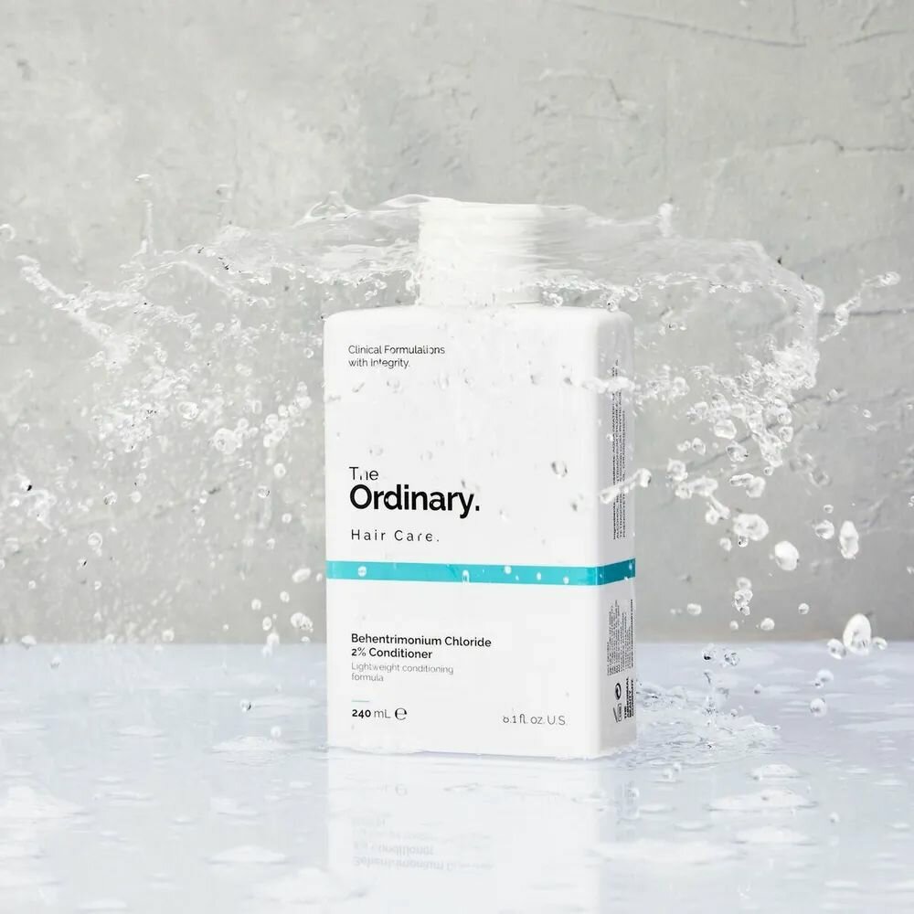 Кондиционер Бегентримониум хлорид 2% для волос TheOrdinary Behentrimonium Chloride 2% Conditioner, 240 ml, Без запаха. поможет смягчить и распутать волосы без ненужных наполнителей.