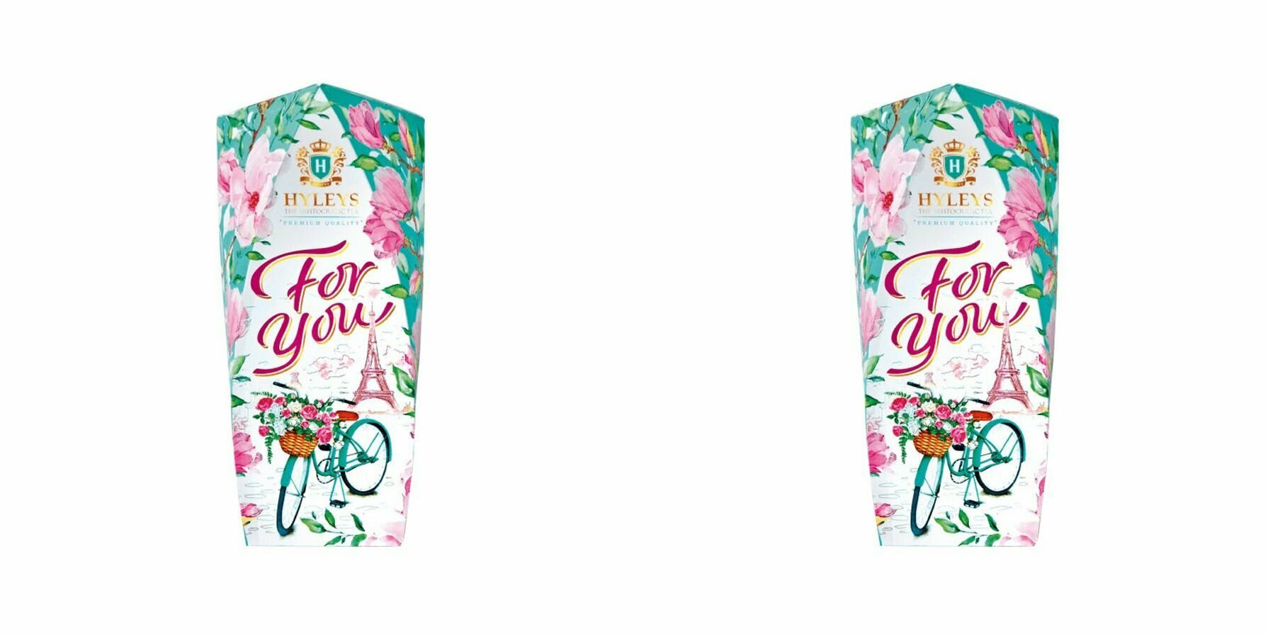 HYLEYS Чай зеленый, For You Романтика Парижа, 60 г, листовой, 2 уп