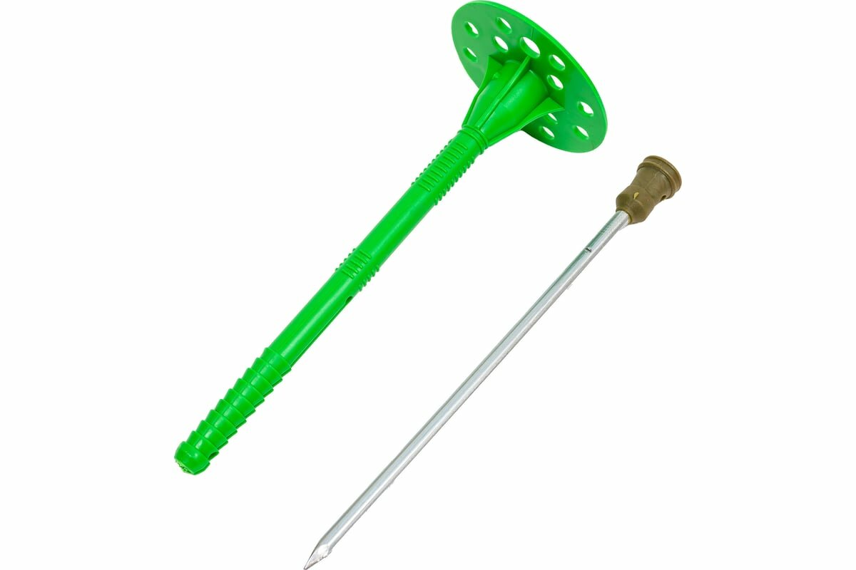 INTERFIX Дюбель для теплоизоляции с оц гвоздем и термоголовкой 10х160, 250 шт 28982