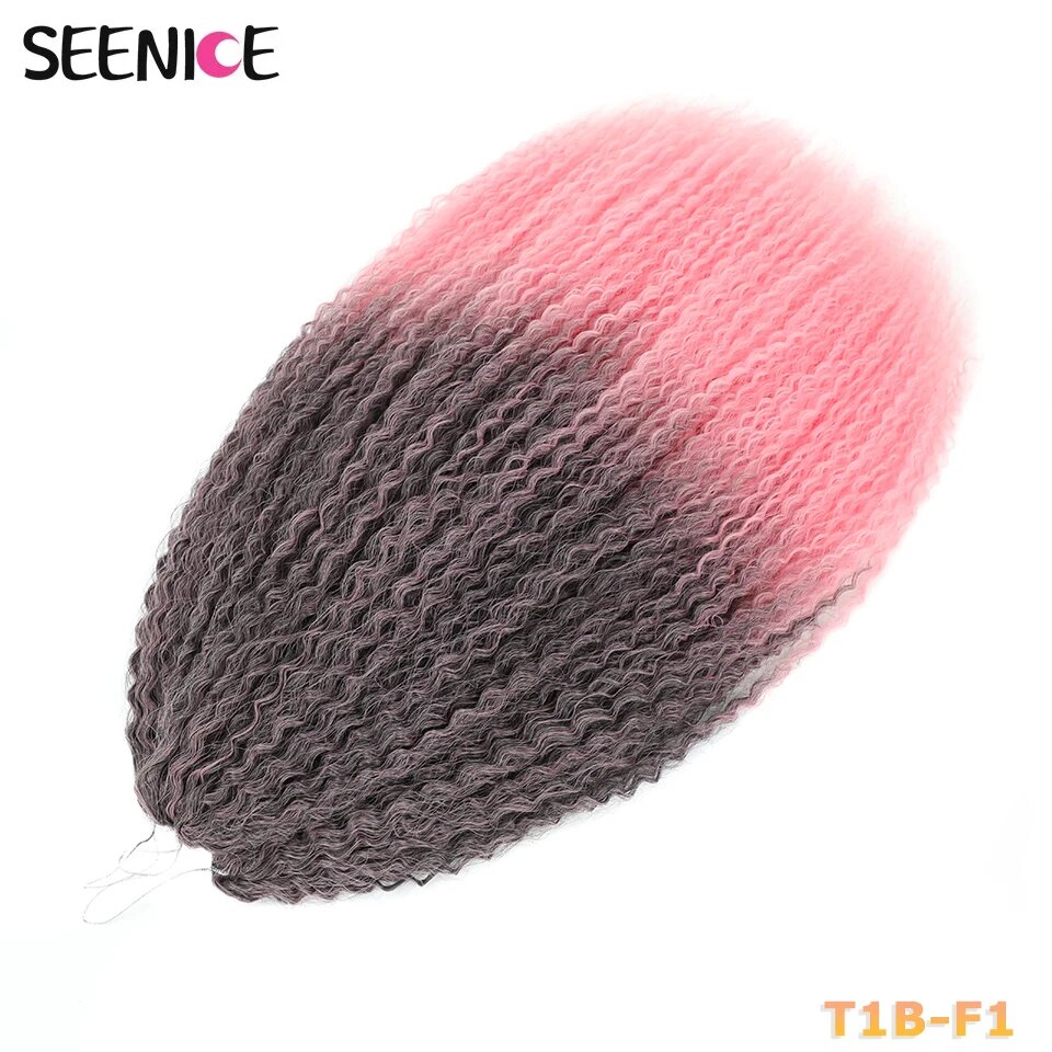 SEENICE Косы Синтетические OmbrePink T1B-F1, 5шт/лот, 50см