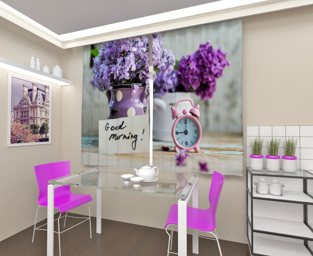 Портьеры Арт Паула Доброе утро 145 x 170 см