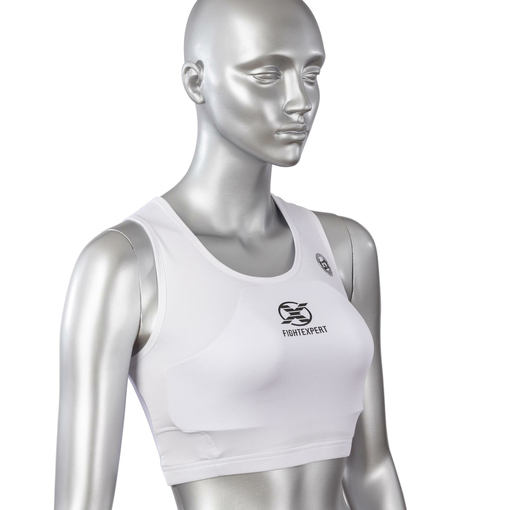 Защита груди женская FIGHT EXPERT для карате/каратэ ФКР и других единоборств размер XS
