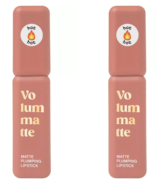 Устойчивая жидкая матовая помада для губ Vivienne Sabo Volummatte, с плампингом, тон 04, 2 шт