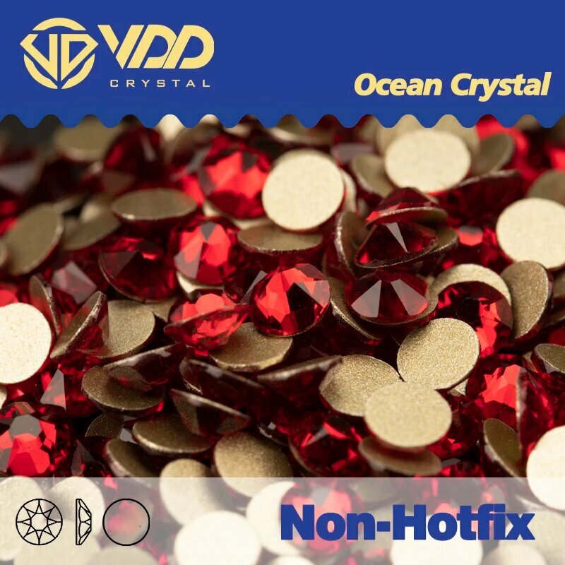 Кристаллы VDD Ocean Crystal SS30 (288pcs) Non-Hotfix