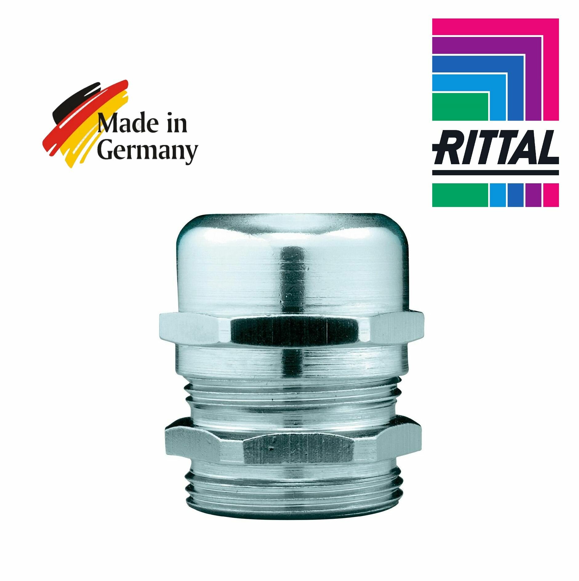 Кабельный ввод (сальник) М20, 6-12mm латунь 2843200 Rittal