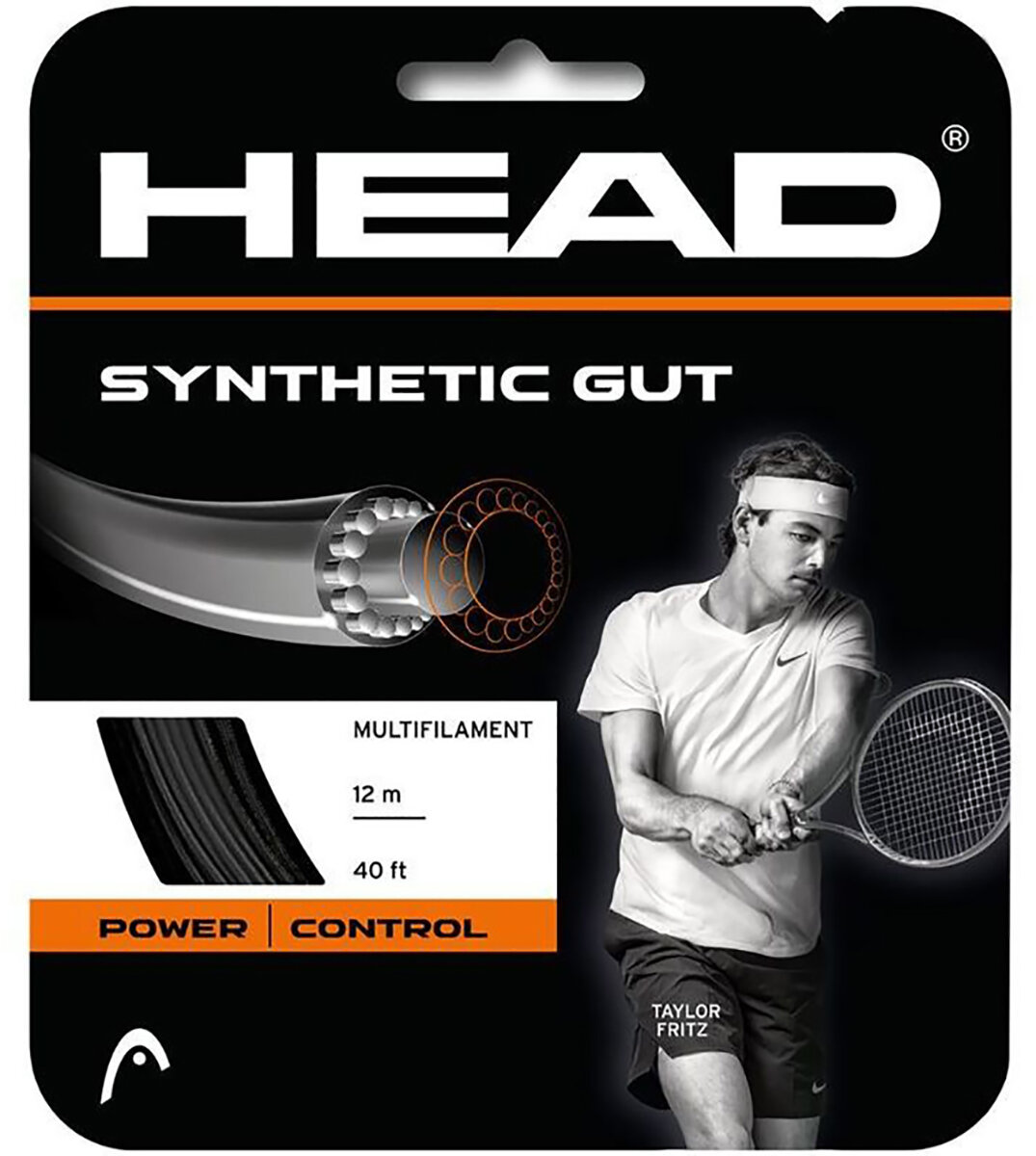Струны Head Syn Gut 16 Tennis String Set Унисекс 281111-16BK 16BK