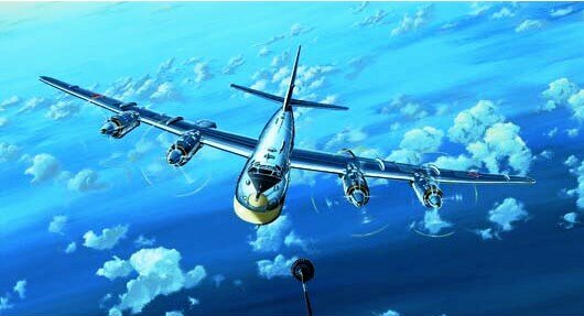 03904 Trumpeter Самолет Ту-95МС Масштаб 1/144