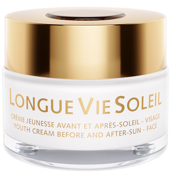 Creme Longue Vie Soleil - ультра-увлажняющий крем для лица для повышения эластичности кожи