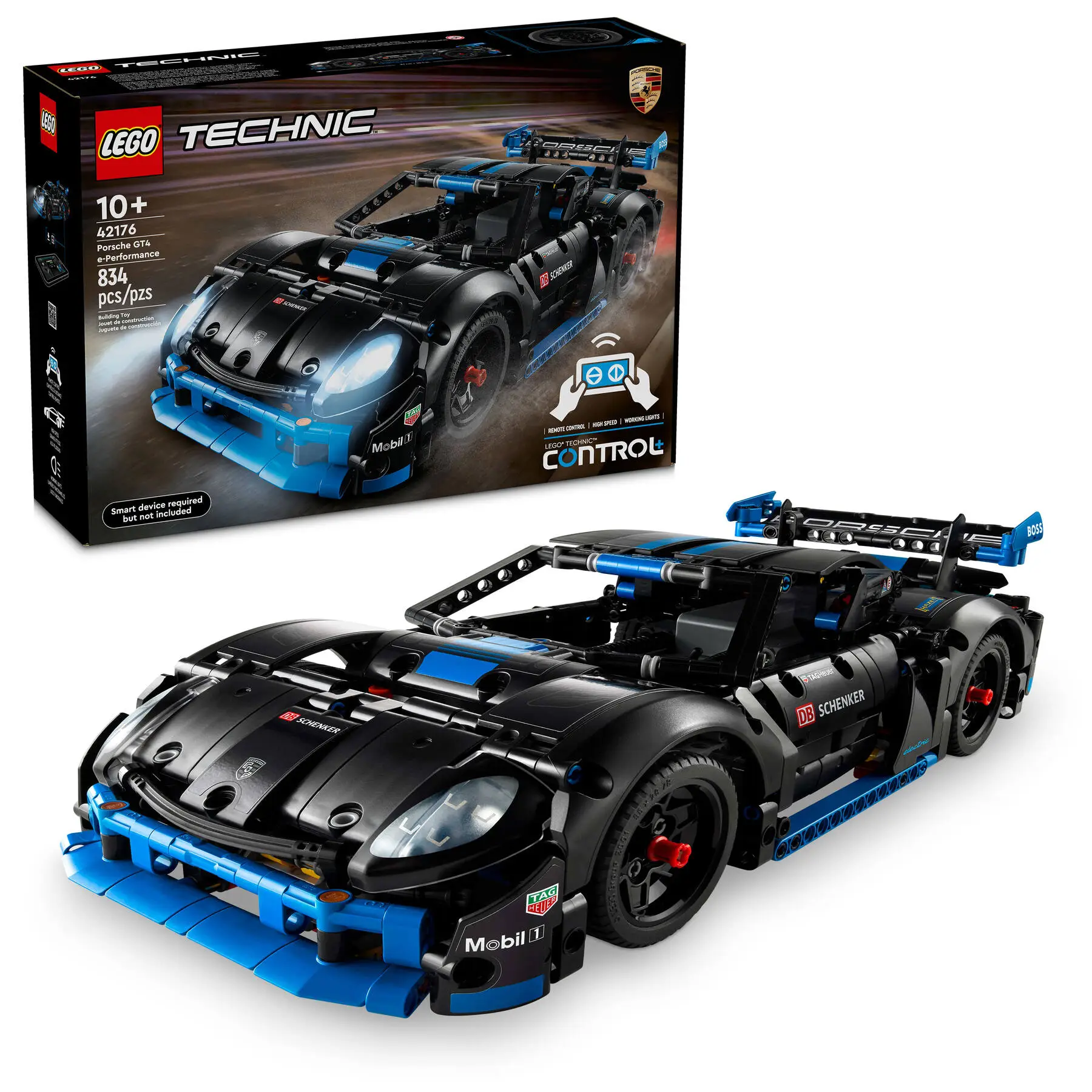 Конструктор LEGO Technic 42176 Porsche GT4 e-Performance, 834 дет.