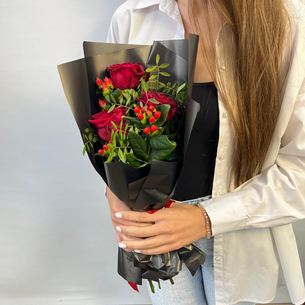 Авторский букет 9 - Для мужчины, мужа, сына, папы