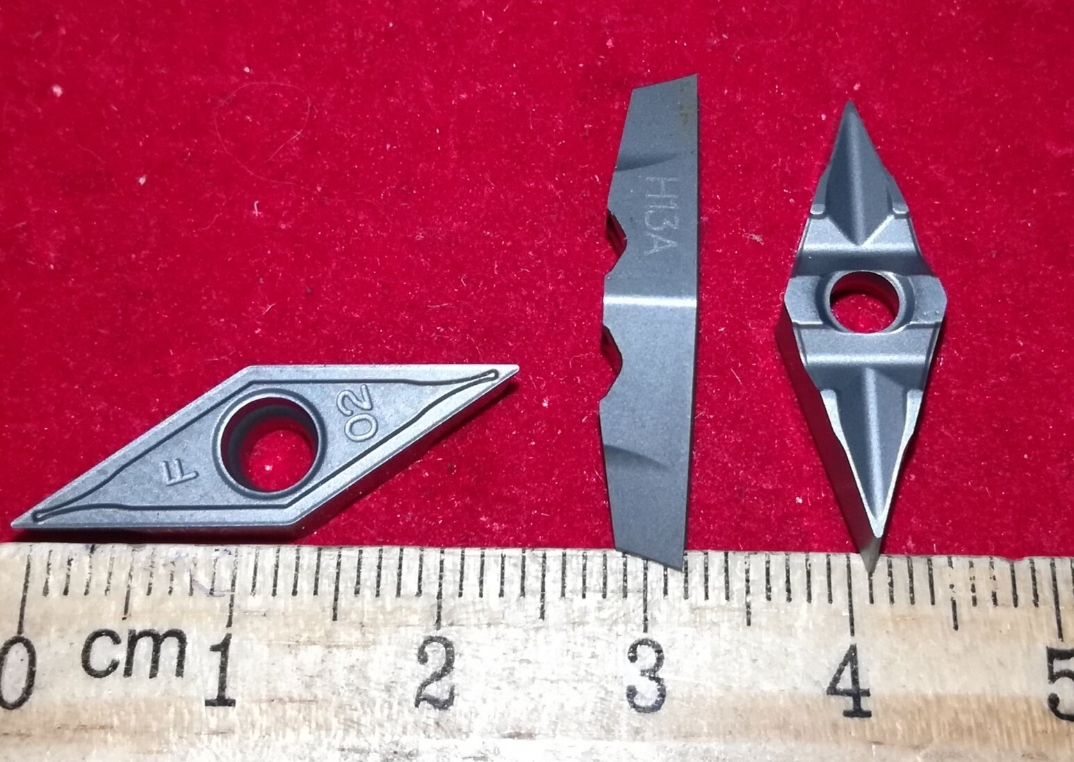 Пластина TR-VB1302-F мат. обработки - чугун, жаропроч. стали