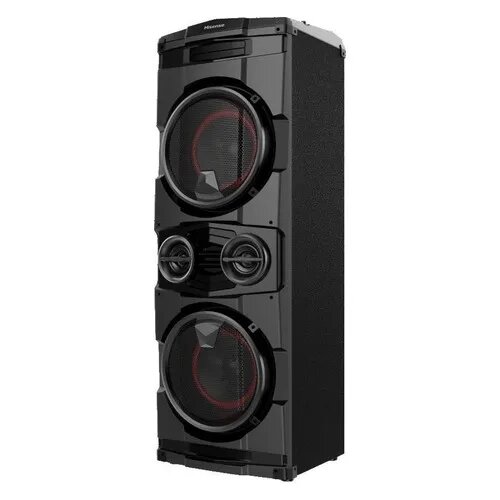 Музыкальный центр Hisense Party rockstar 1600, 800Вт, с караоке, Bluetooth, FM, USB, черный,