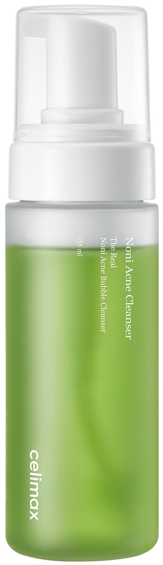 Celimax Мягкая очищающая пенка на основе нони The Real Noni Acne Bubble Cleanser