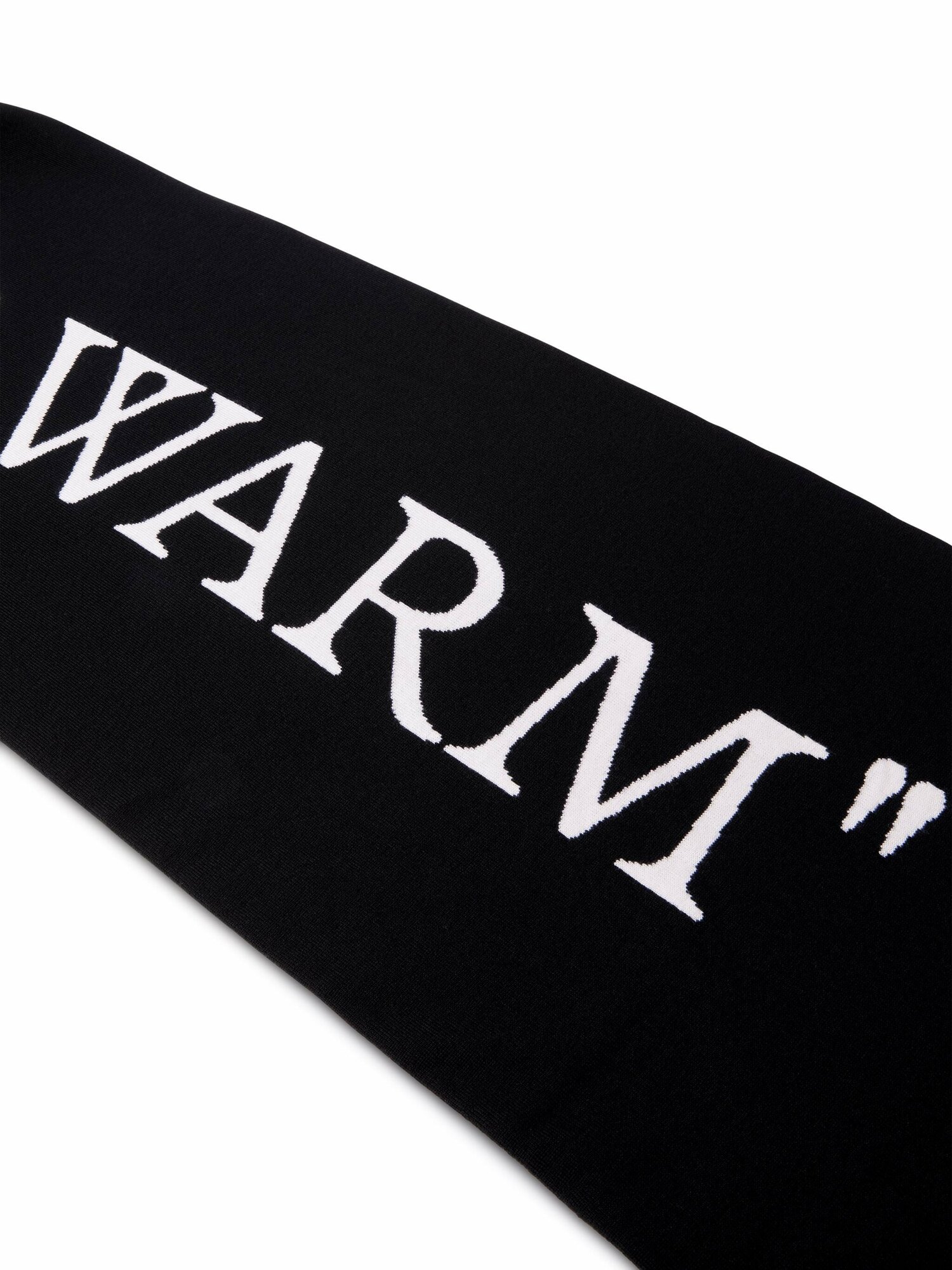 Шарф Off-White Keep Warm для девочек, бежевый/белый — фото 1