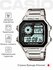 Наручные часы CASIO, черный, серебряный, серый