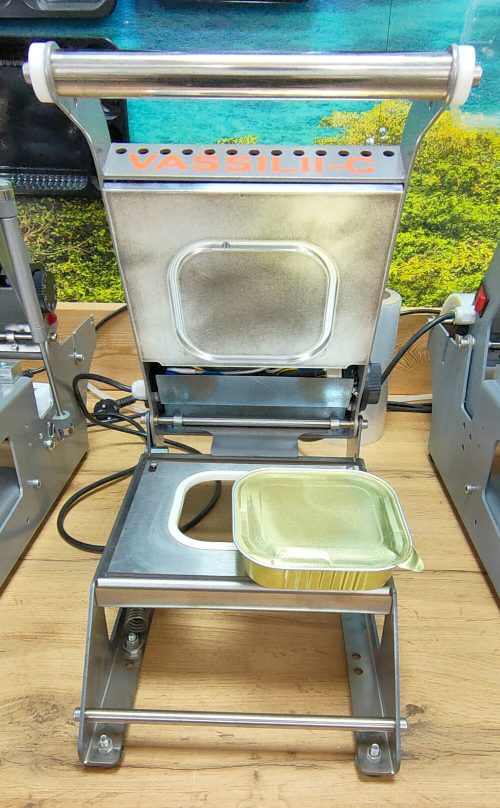 Форма VASSILII compact для запайки пищевых контейнеров пленкой 126х115*1 мм № c305