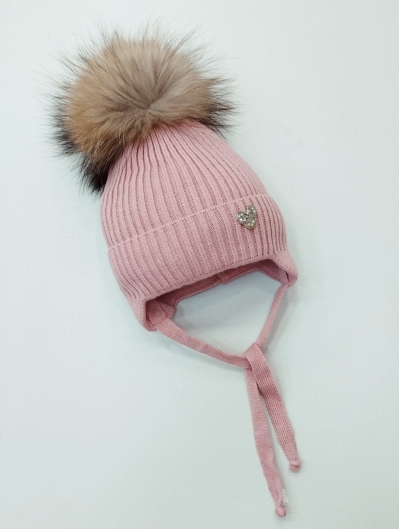 Шапка-бини для девочек