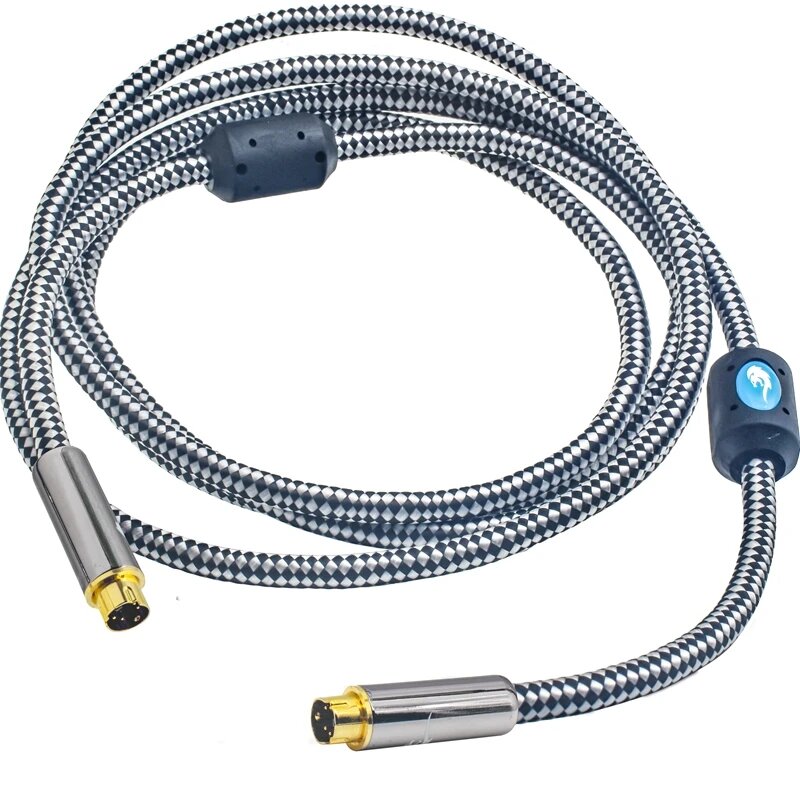 Премиальный экранирующий S-Video кабель S-Video «папа-папа» 1 м 2 м 3 м 5 м белый, 75cm