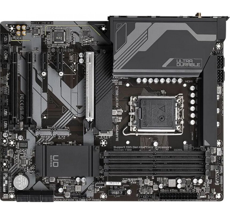 Материнская плата Gigabyte Z790 UD AX, Soc-1700, Intel Z790, ATX