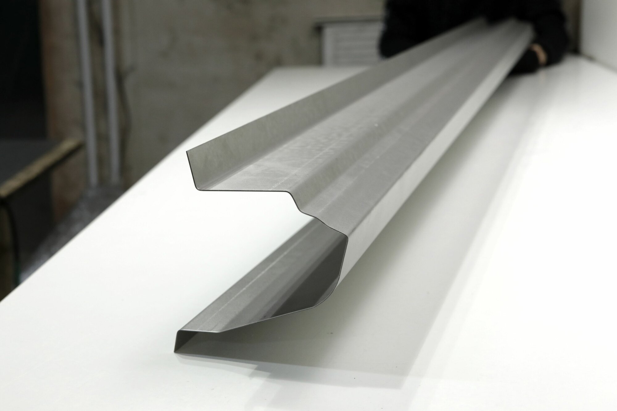 Порог ремонтный левый для Nissan Almera N15 1995-2000 (ниссан нисан альмера н 15), холоднокатаная сталь 1 мм