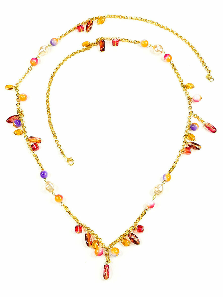 Бусы, хрусталь