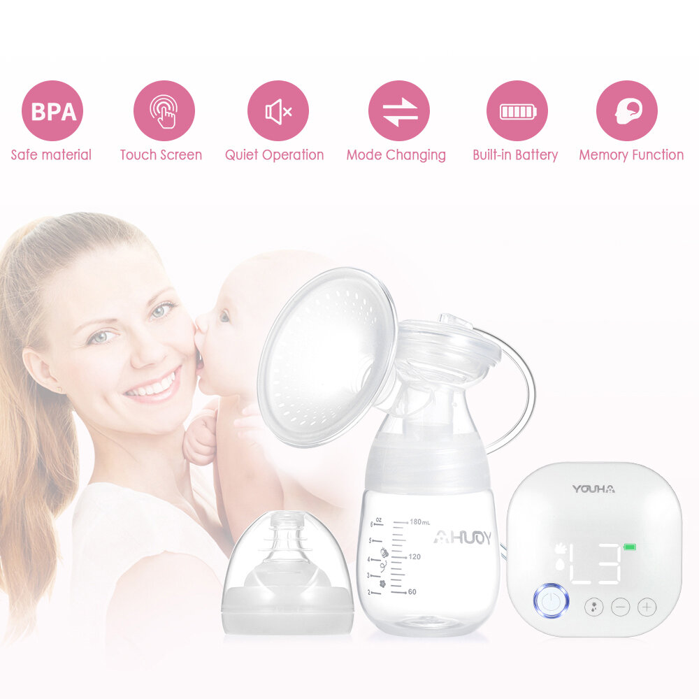 YOUHA Переносной одиночный электрический молокоотсос