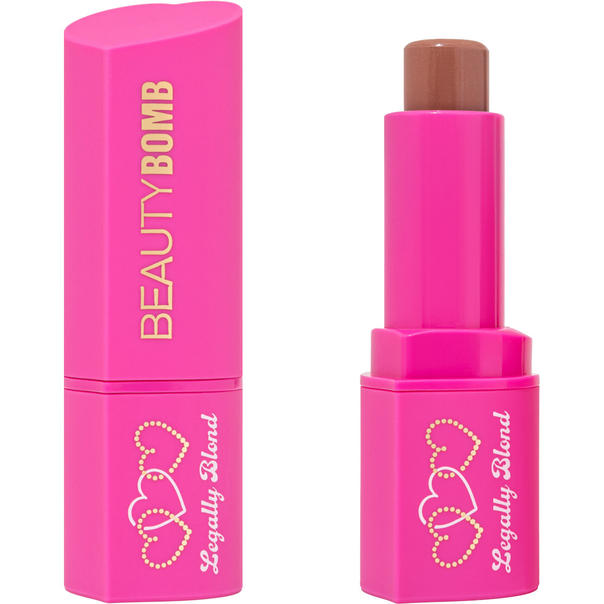 Помада кремовая в стике Beauty Bomb Romcore Legally Blond т.01 3,2 г