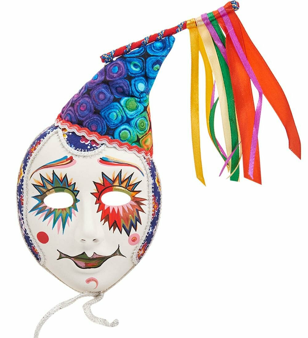 Маска Весна бол. A2050826 РусКукла, Фарфор, текстиль