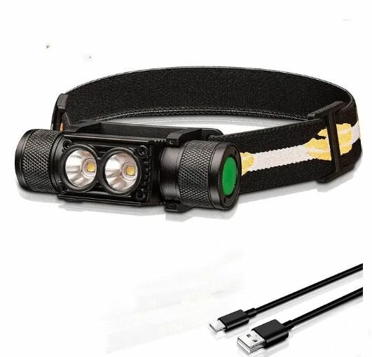 Sofirn H25L USB перезаряжаемая фара 18650 Головной свет двойной LH351D 1200LM 90CRI 5000K**