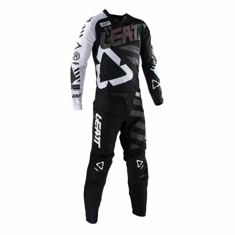 Новый 2023 гоночный костюм LEA 5.5 мотокросс Джерси и штаны MX ATV Dirt Bike Gear Set мотоциклетная одежда mtb enduro