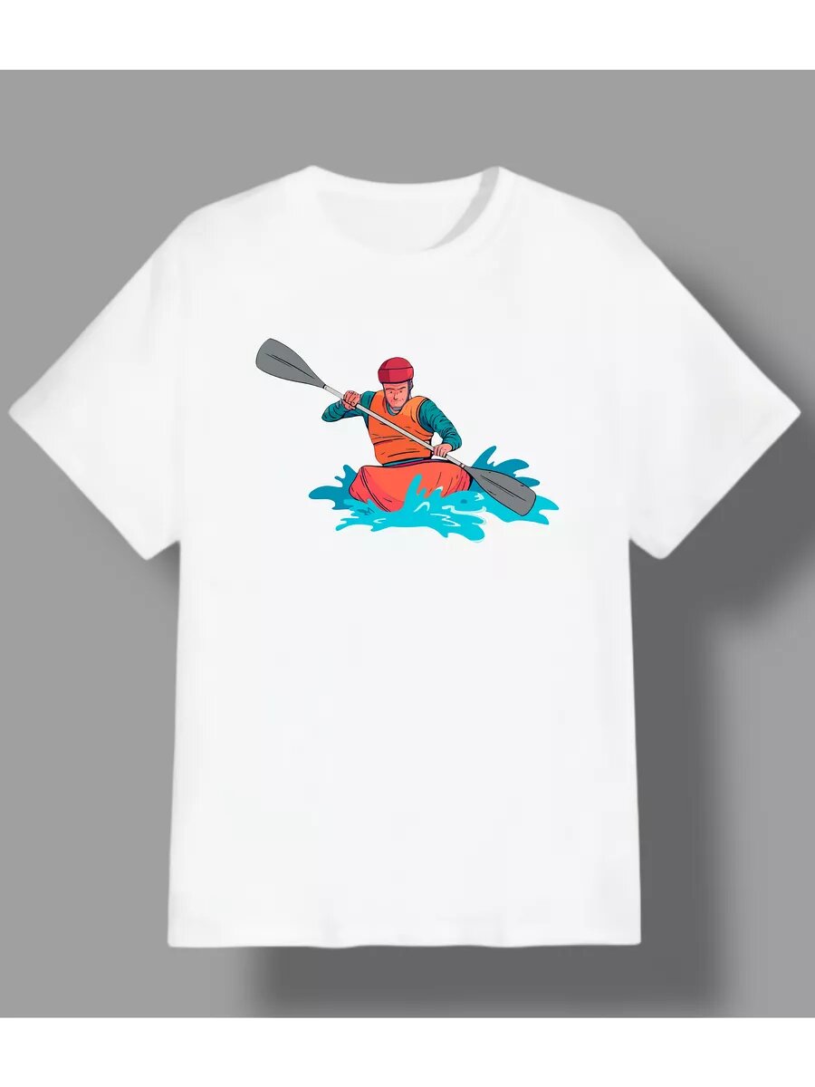 Футболка байдарка kayak