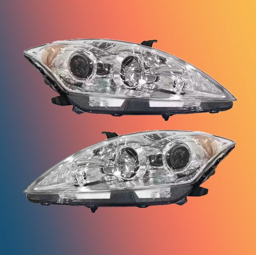 Фара левая для Great Wall Hover H5 (2010 - 2017 года) с электрокорректором, модель 4121100 - K80