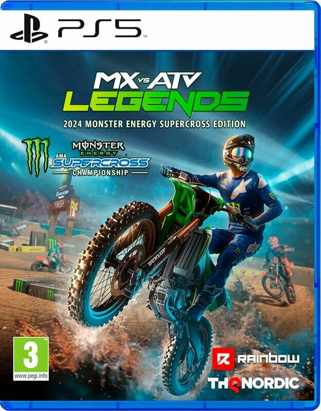 MX vs ATV: Legends. 2024 Monster Energy Supercross Edition [PS5, русские субтитры]